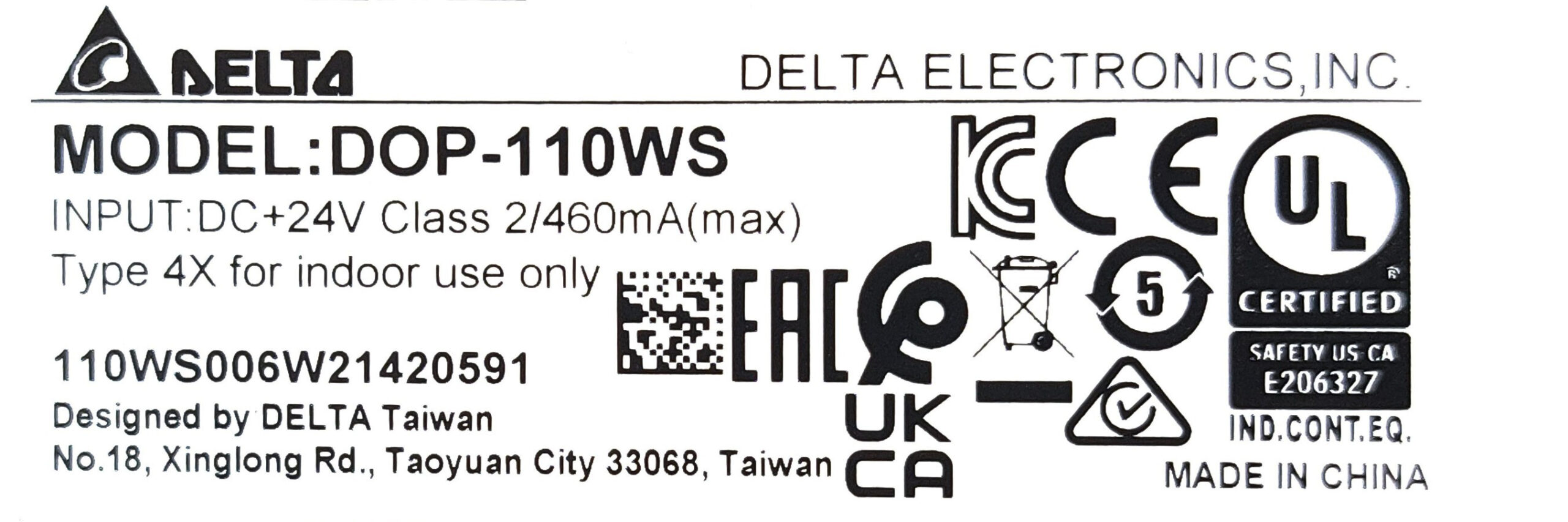 Delta HMI DOP-110WS-HMI Touch Screen 10.1” - Intech Delta System