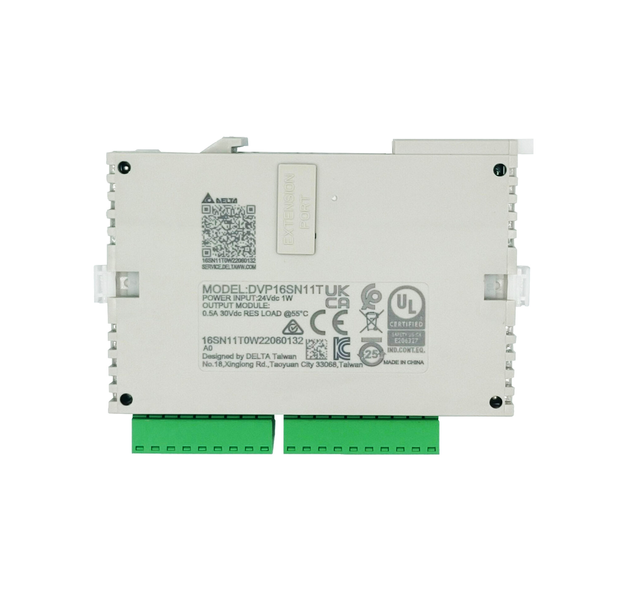 Delta PLC DVP16SN11T 16O Extension, NPN Transistor Output - Intech ...