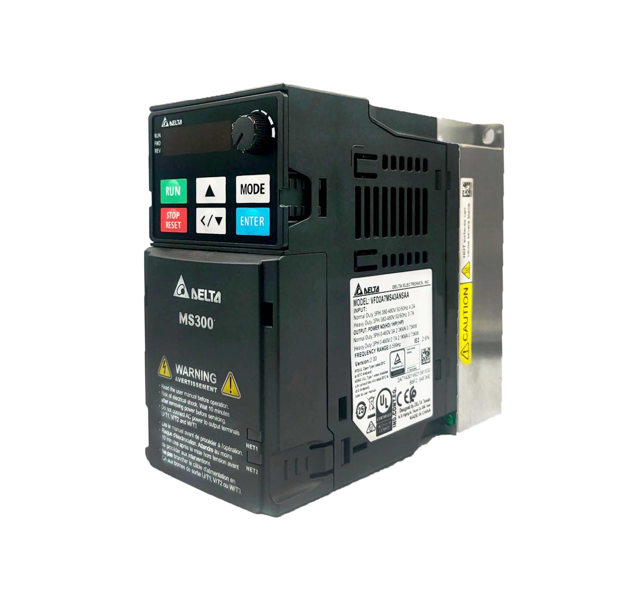 Delta MS300 Series Model : VFD2A7MS43ANSAA - Intech Delta System