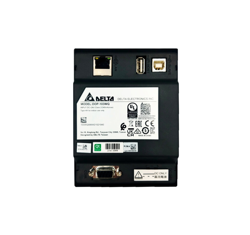 Delta HMI DOP-103WQ-HMI Touch Screen 4.3″ - Intech Delta System