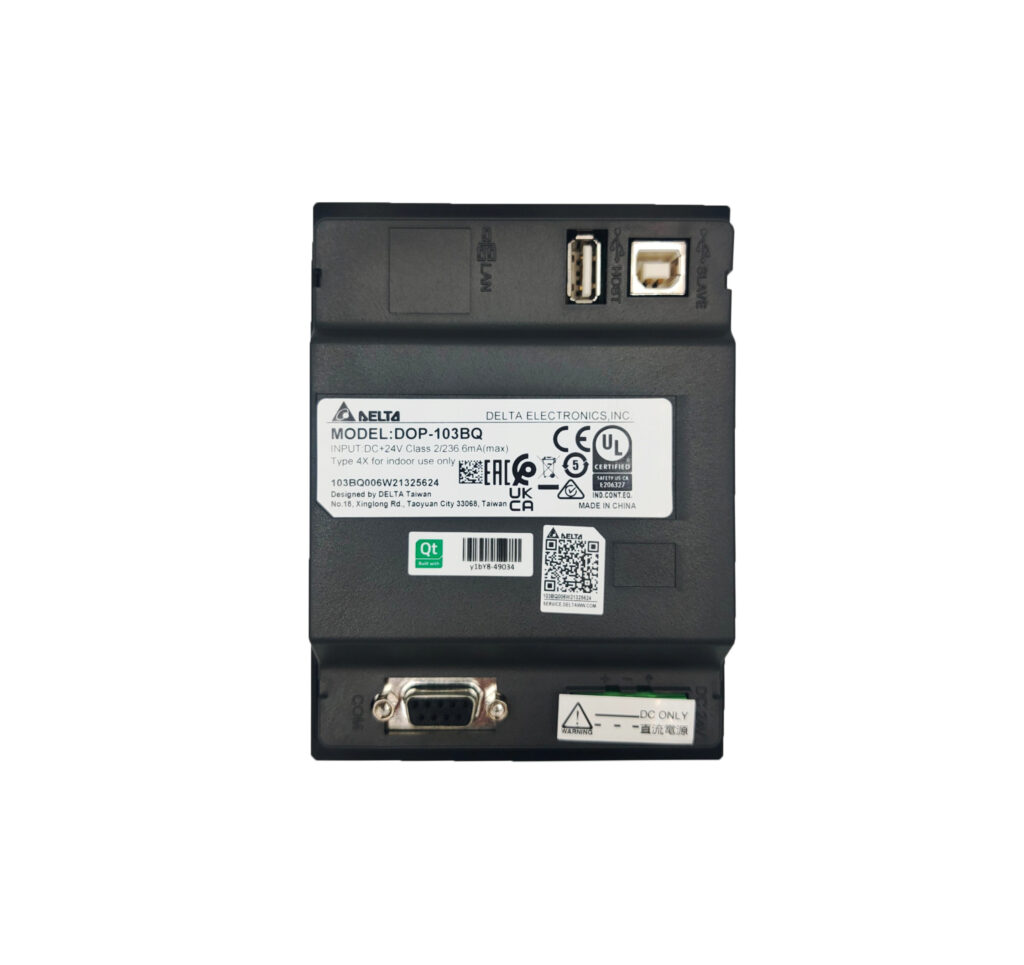 Delta HMI DOP-103BQ-HMI Touch Screen 4.3″ - Intech Delta System