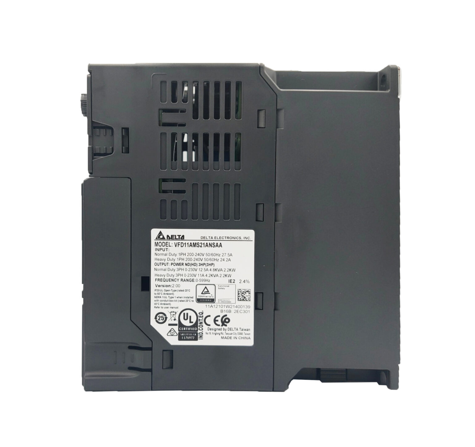 Delta MS300 Series Model : VFD11AMS21ANSAA - Intech Delta System