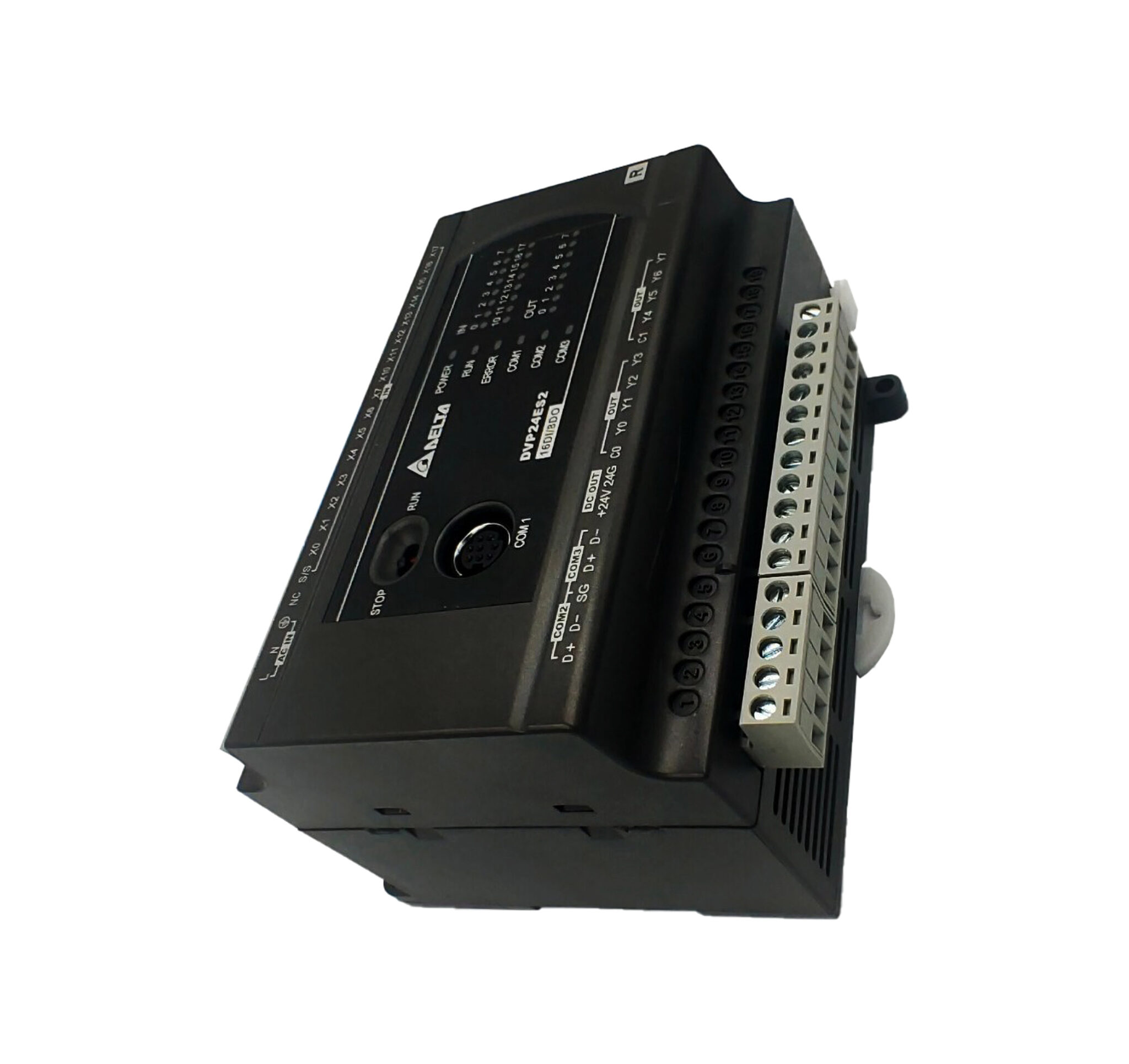Delta PLC DVP24ES200R 16I/8O, AC Power-In, Relay Output - Intech Delta ...