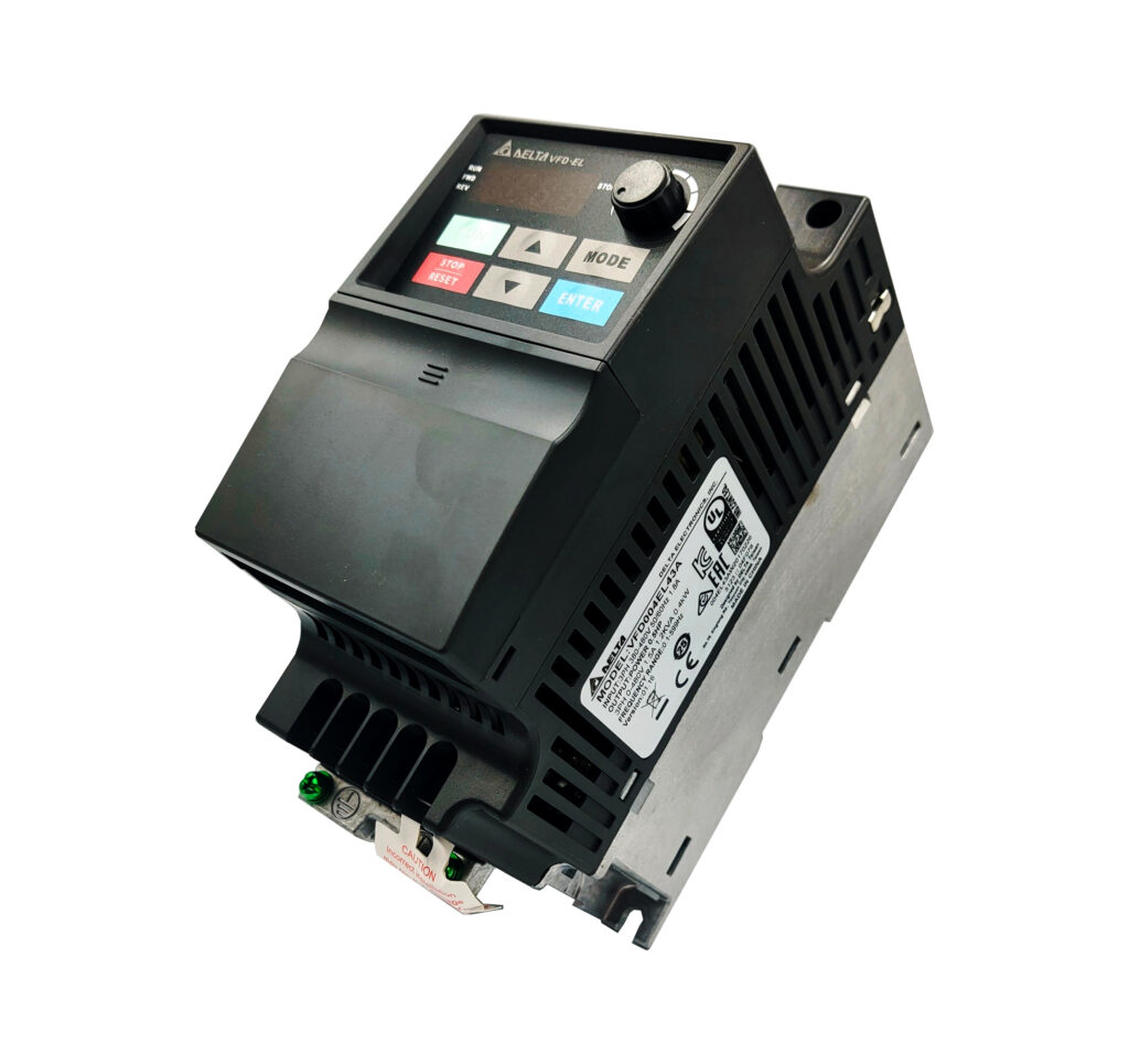 Delta Inverter VFD-EL Series. Model : VFD002EL21A - Intech Delta System