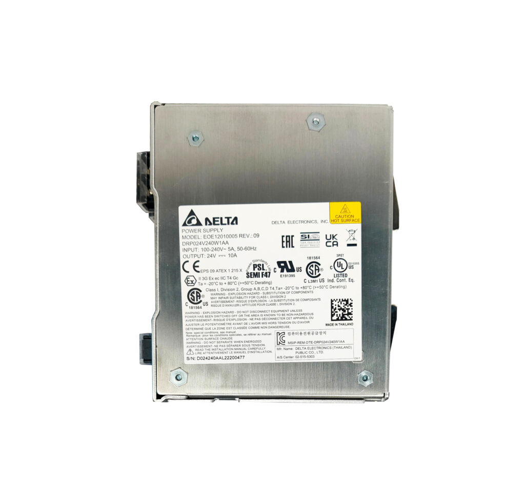 DRP024V240W1AA Delta Power Supply 24V/10A 240W - Intech Delta System
